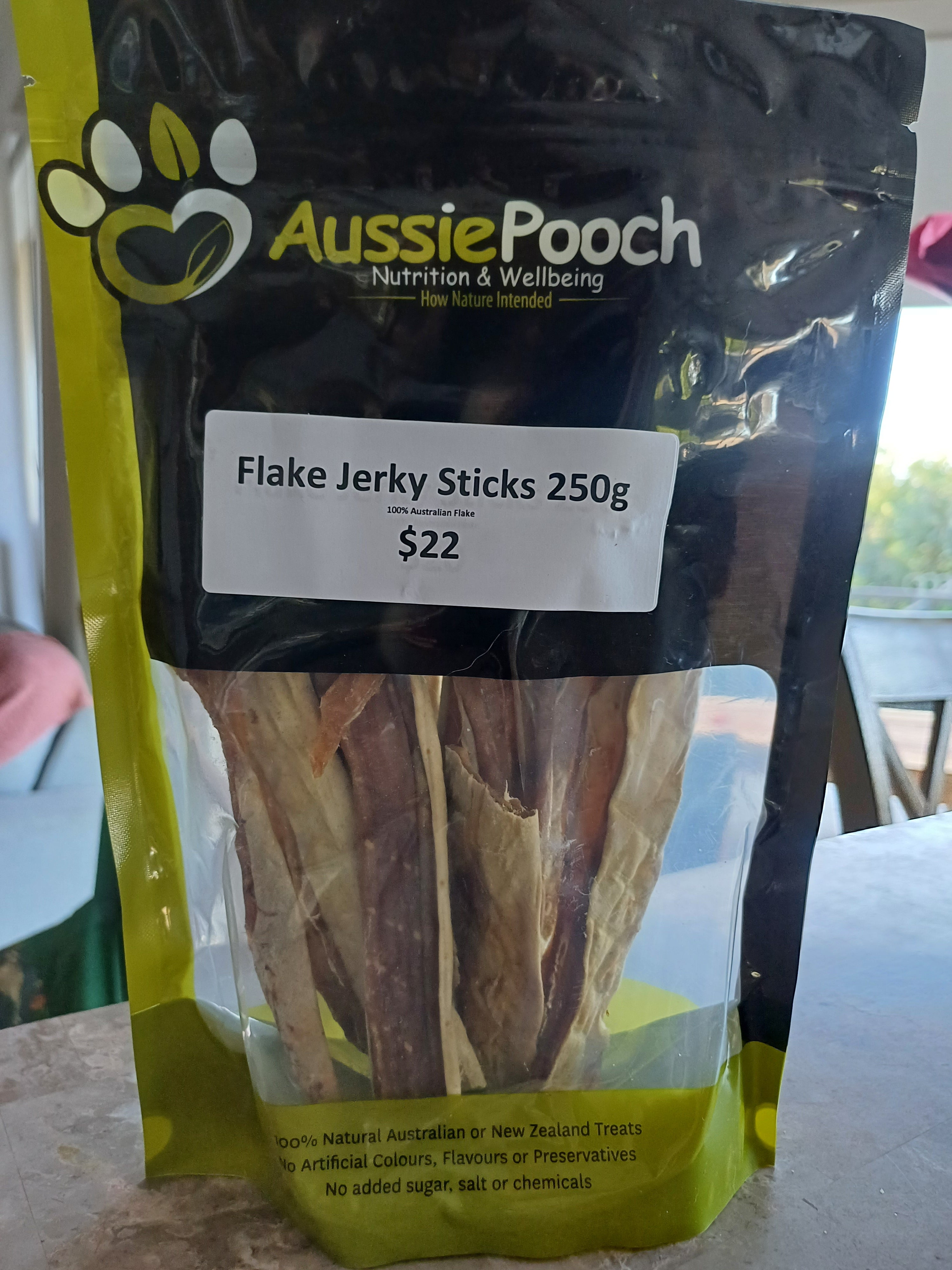 Flake Jerky Sticks - 250g – Fluffy Face